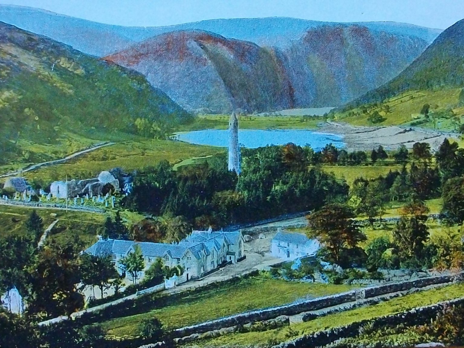 Old Postcards of County Wicklow - Donard Imaal History