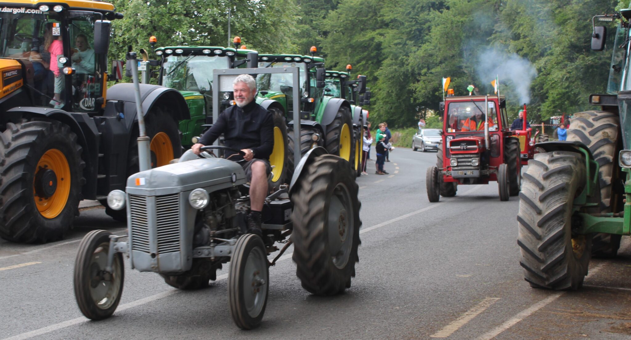 The Over The Hill Tractor Run