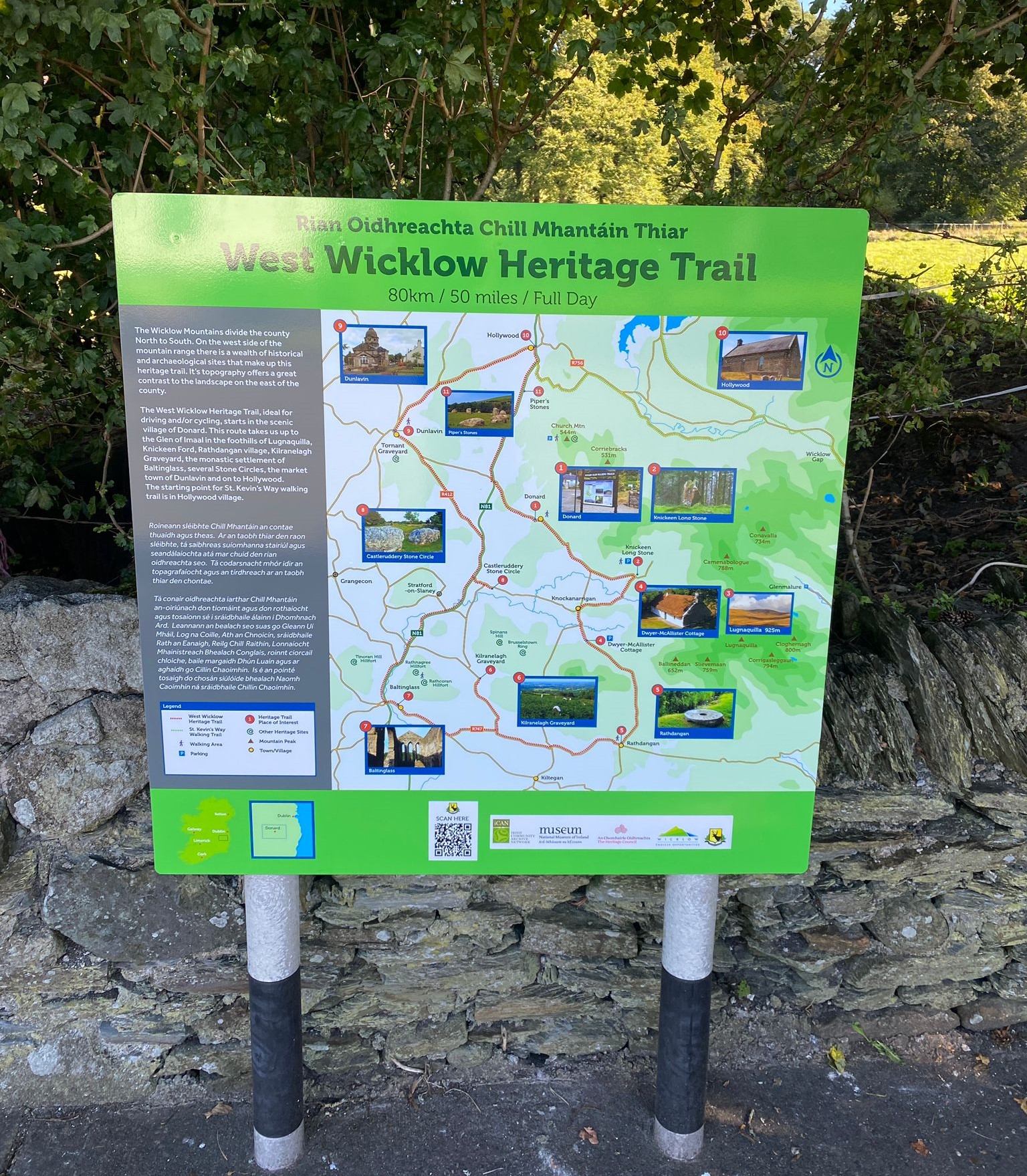 West Wicklow Heritage Trail Information Boards
