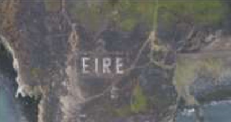 EIRE Sign on Bray Head - Rathdown : Wicklow's ancient heartland