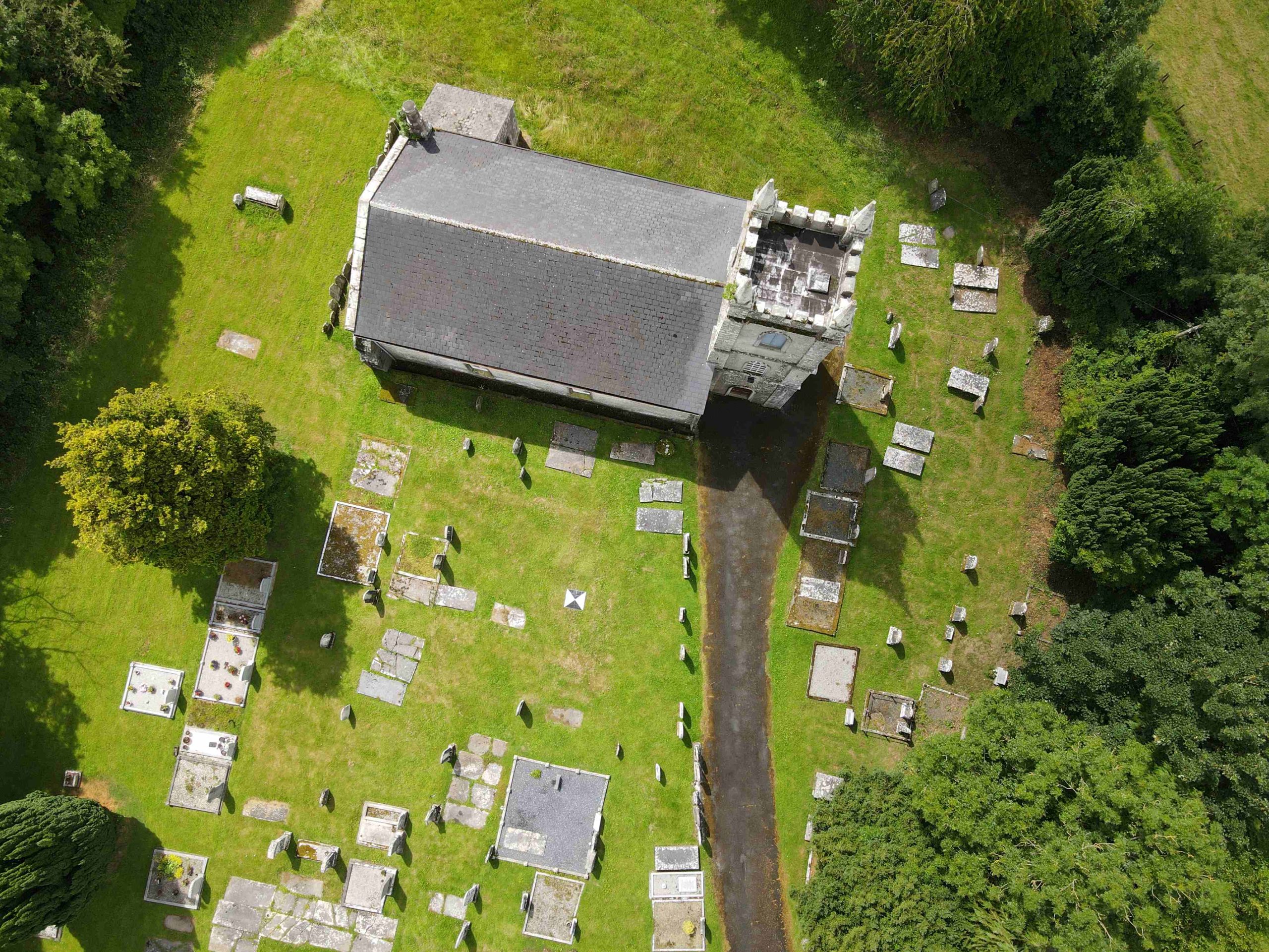 Kilcommon Church and Graveyard, Tinahely, Co. Wicklow.