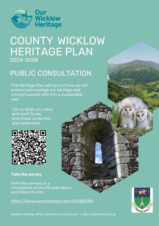 Wicklow Heritage Plan Survey – Closing date 30th July 2024