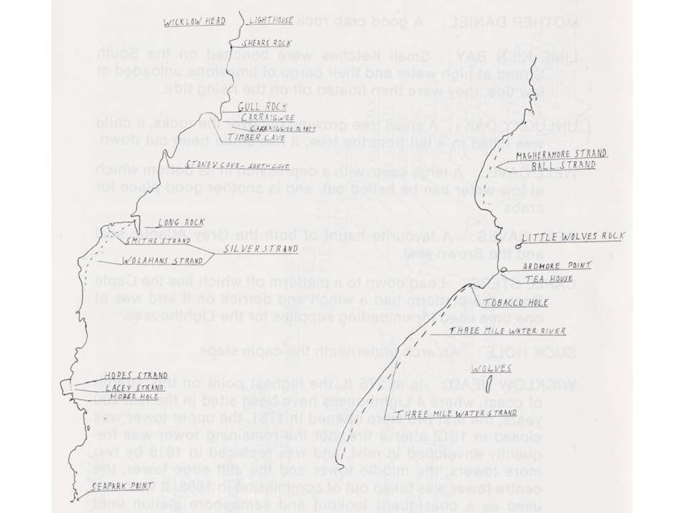 East Pier to the Wolves: Coastline between Wicklow Harbour and Three ...