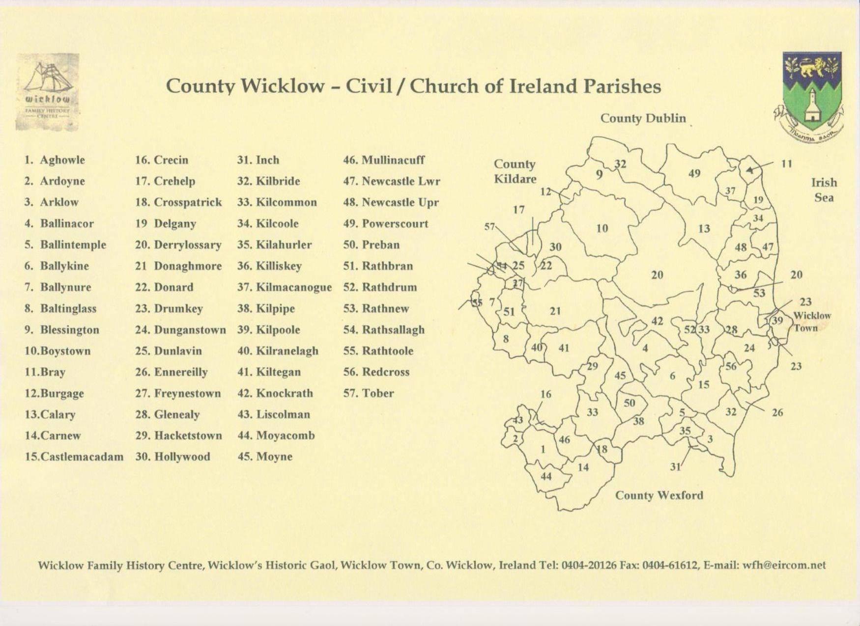 4. County Wicklow Parish Records: Protestant - County Wicklow Heritage